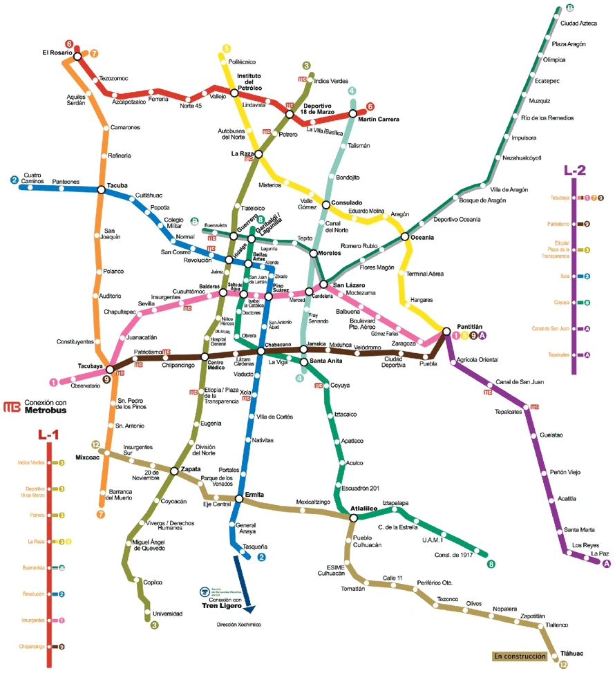 Ermita Station Map Mexico City Metro Ermita Station Map Mexico City Metro